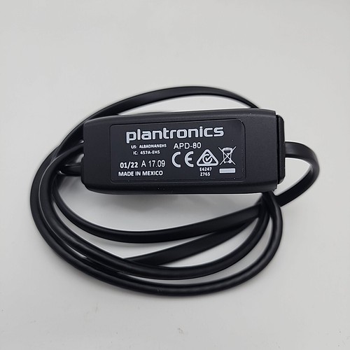 Plantronics APD-80 EHS Adapter Cable - Black OPEN BOX 17229137530 | eBay
