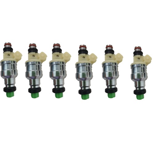6PCS NEW FUEL INJECTORS FOR MITSUBISHI PAJERO NF NG NH NJ 6G72 3.0L ...