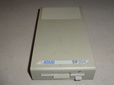 ATARI SF354 3.5" FLOPPY DISK DRIVE CASE FOR ATARI ST COMPUTERS RETRO ...