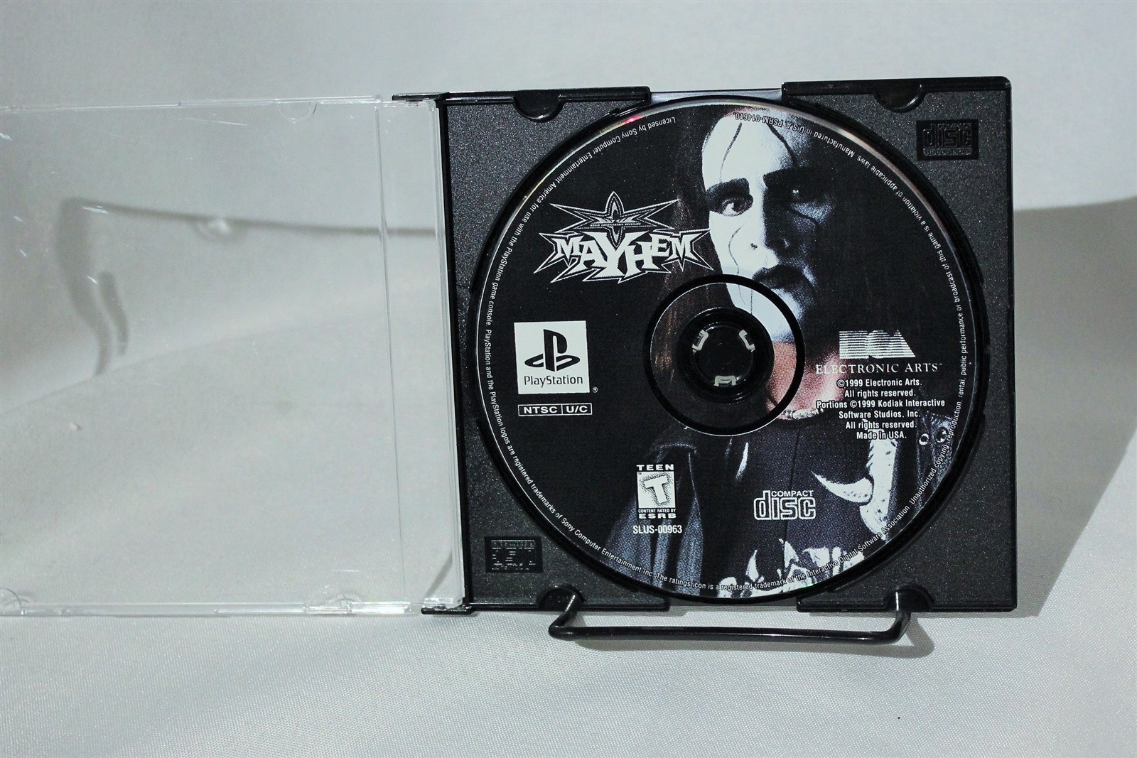 WCW Mayhem PS1 Disc Only Sony Playstation Wrestling Electronic Arts | eBay