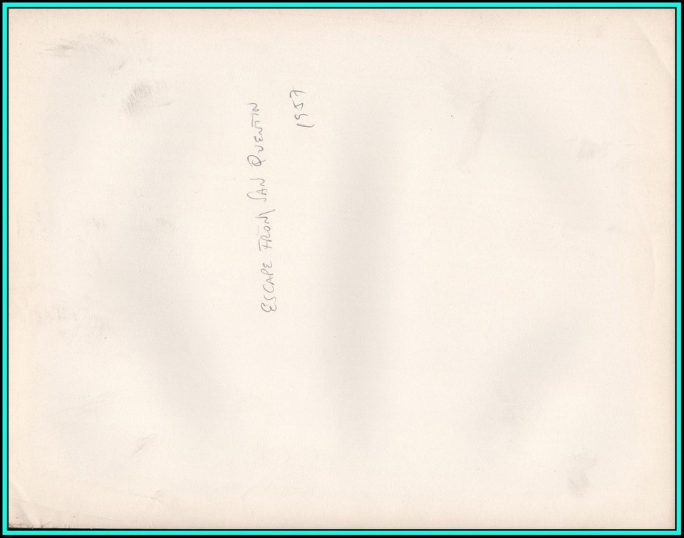 ROY ENGEL in "Escape From San Quentin" - Original Vintage Photo - 1957 ...