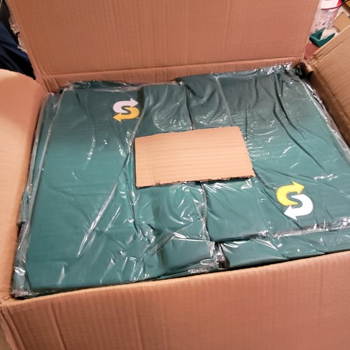 (3)Subway Green Bib Apron.. Pacific Uniform Employee Crew full. Three ...