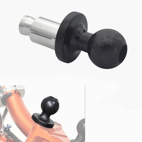 Motorcycle Bike w/ Ball Head Aluminum Mount Fork Stem Base Set for RAM ...