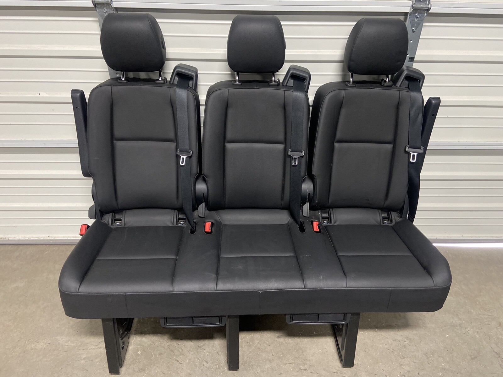 2019 2020 2022 2023 2024 mercedes sprinter bench 3 Seater seat leather ...