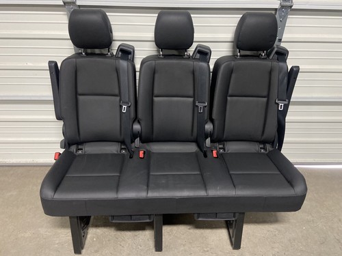 2019 2020 2022 2023 2024 mercedes sprinter bench 3 Seater seat leather ...