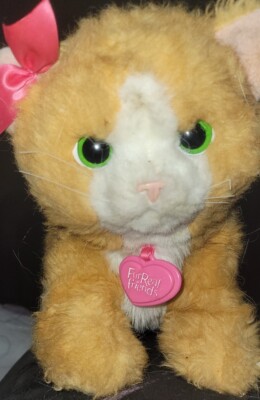 Hasbro FurReal Friends Interactive Kitty Cat Plush Toy Interactive ...
