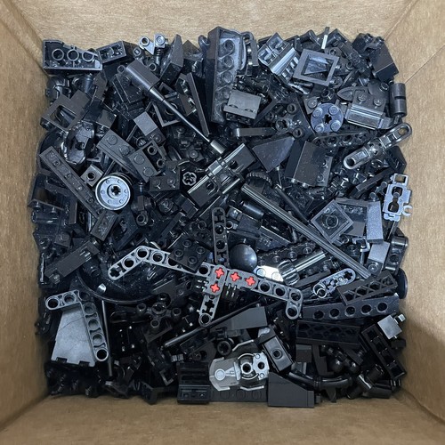 Lego Black Color Sorted Bricks Pieces Plates Parts Bulk Assorted Lot 1 ...