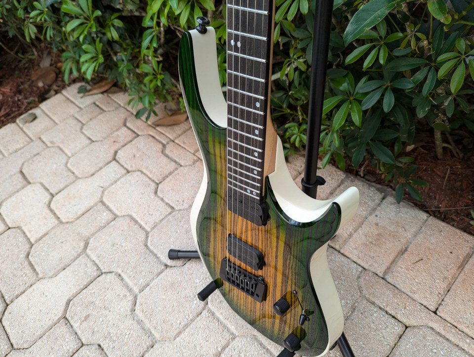 Kiesel A2 Aries 2 Zebrawood Multiscale Electric Guitar 2024 | eBay