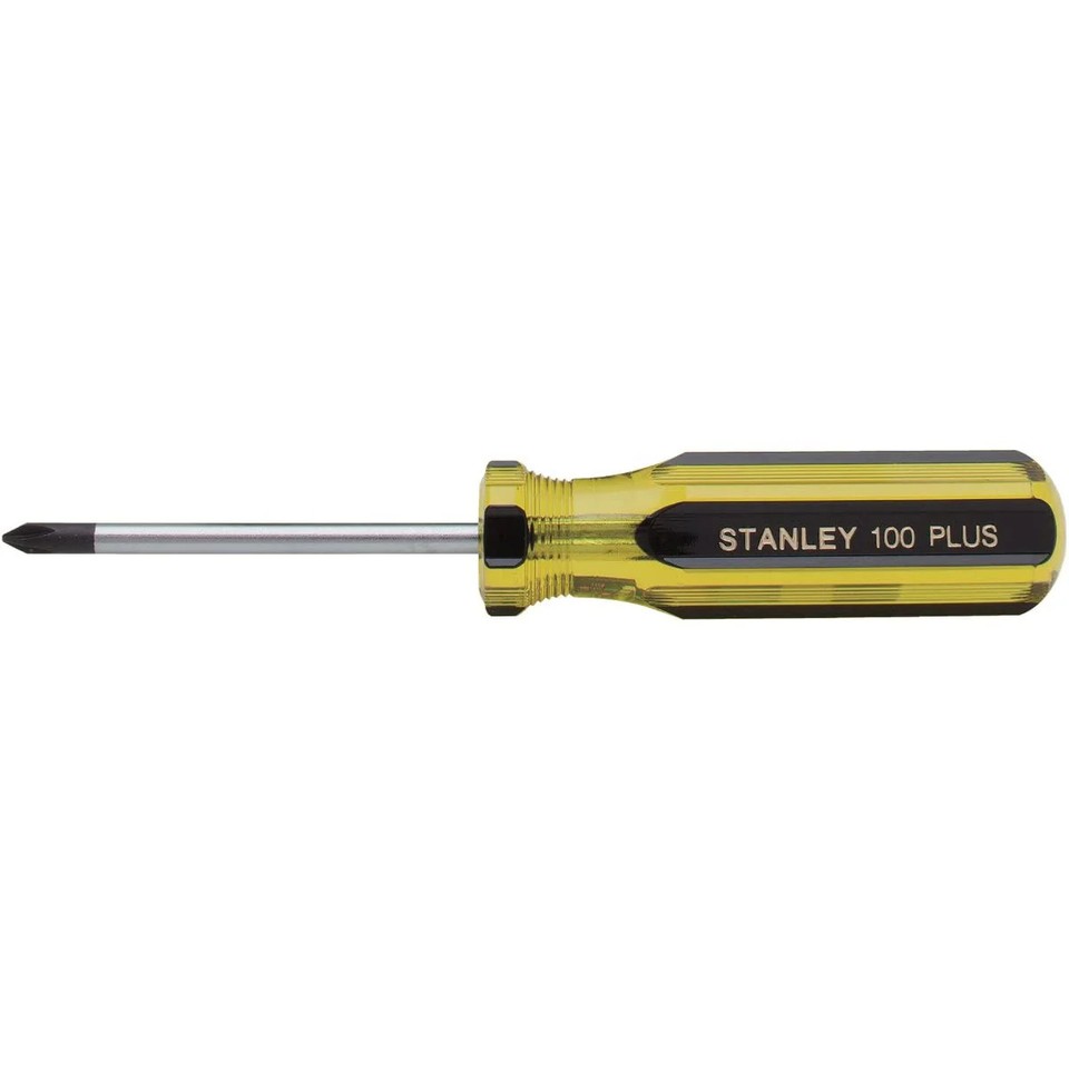 Stanley 64-101-A 100 Plus Phillips Tip Screwdriver 3 Inch | eBay