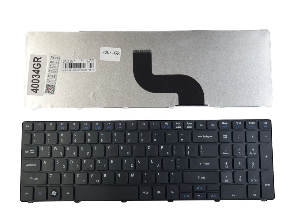 Πληκτρολόγιο Ελληνικό-Greek Laptop Keyboard ACER ASPIRE 7736 | eBay