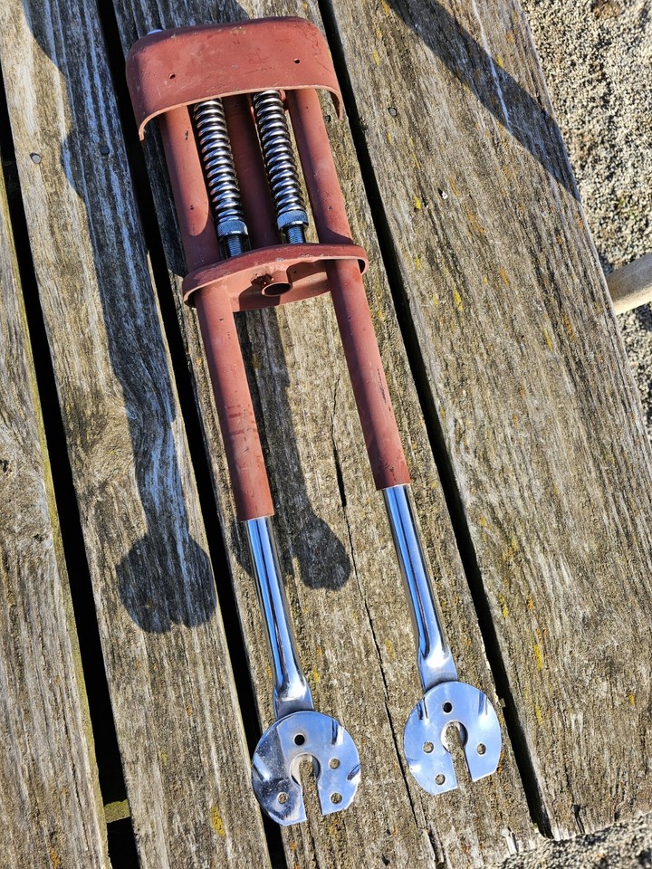 REPRODUCTION OLD SKOOL WHIZZER SPORTSMAN FRONT FORK: PRIMED READY TO ...