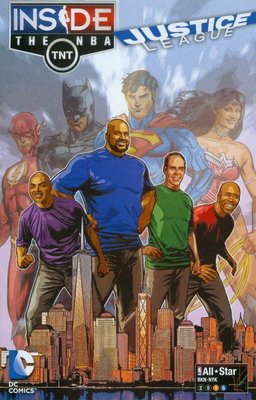 JUSTICE LEAGUE GOES INSIDE THE NBA ALL STAR 2015 TNT DC COMICS | eBay