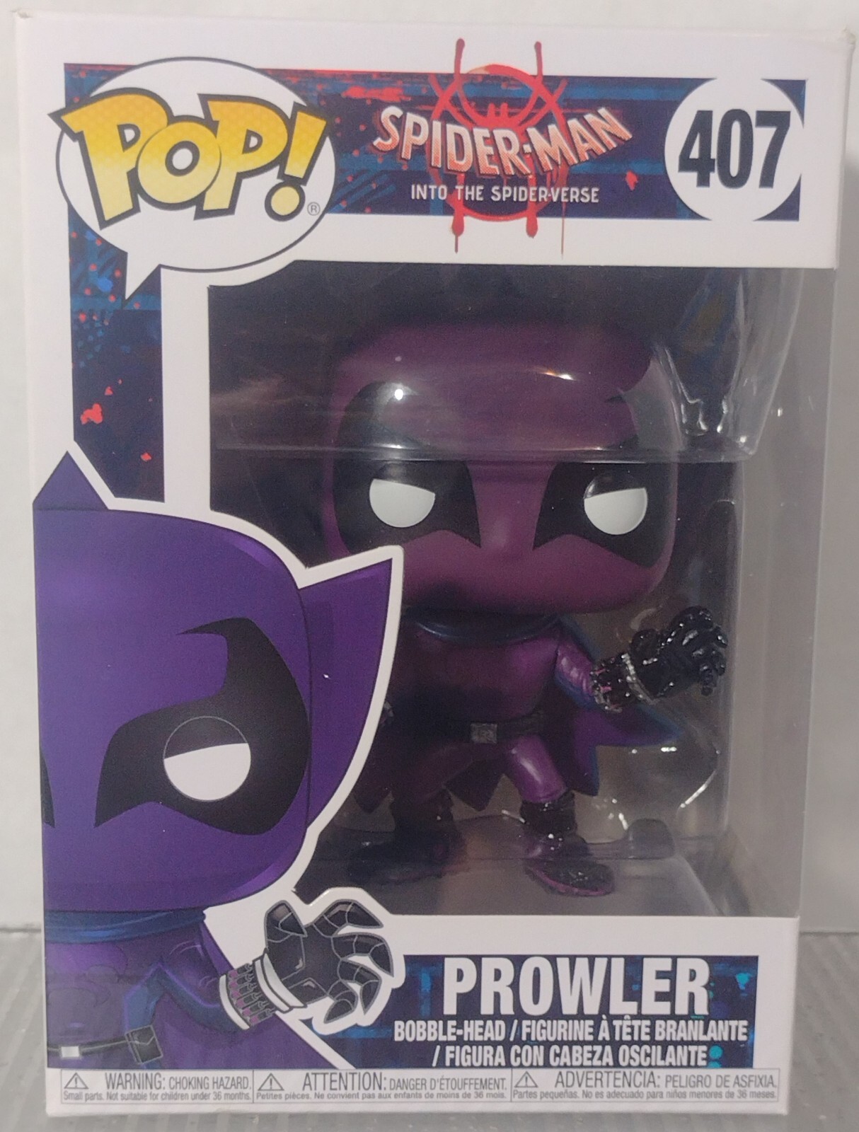 Funko POP! - Marvel - Spider-Man: Into The Spiderverse - Prowler - #407 ...