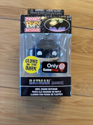 BATMAN pocket pop GAMER BATMAN Glow in the dark gitd gid gamestop ...