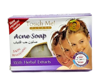 Touch Me Please Acne Bright Light & Moisturizing skin Soap with Herbal Extract | eBay.de
