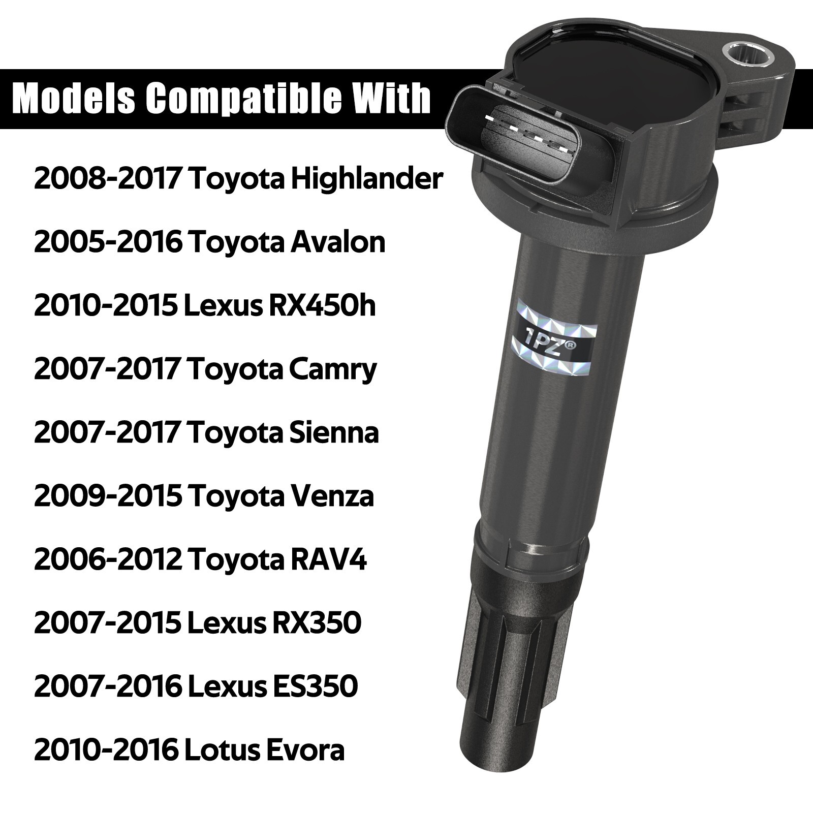 6 OEM UF487 Ignition Coil For Toyota Camry RAV4 Avalon Lexus RX350 ...