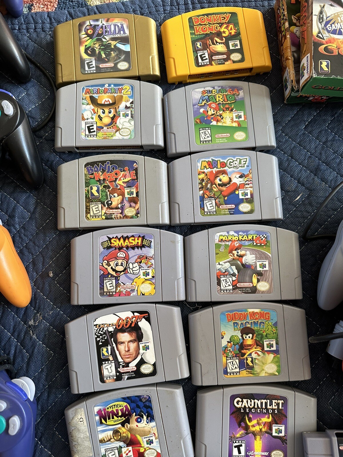 Huge Nintendo lot...SNES, GameCube, N64, Wii, Smash Bros, Chrono ...