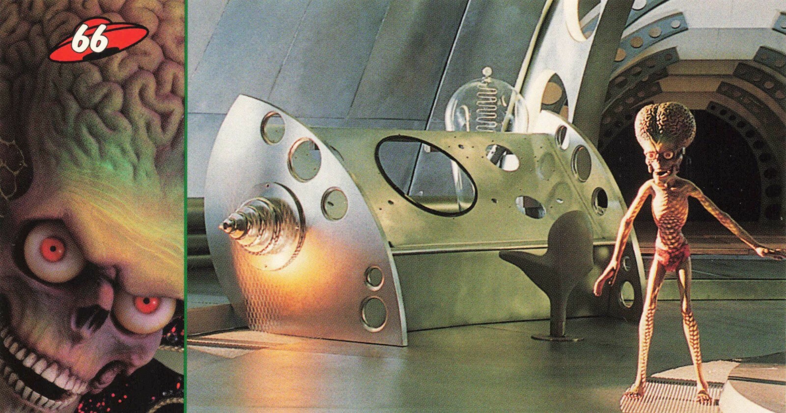 Mars Attacks! 1996 Topps Widevision # 66 Behind the Scenes | eBay