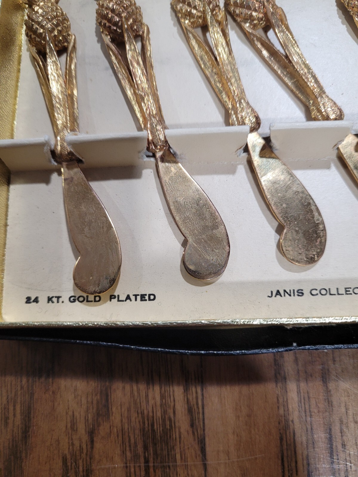 24 kt Gold Janis Collection Tancraft Speaders Pineapple Design | eBay
