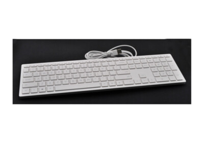 M54851-001 - Keyboard, Wired, White | eBay