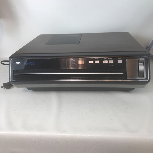 RCA Selectavision CED Videodisc Player Sgt 100 W As-is Parts or Repair ...