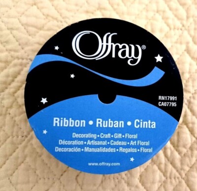 Offray Ribbon RN17991 - 9 ft x 7/8" - Decorating - Craft - Gift ...