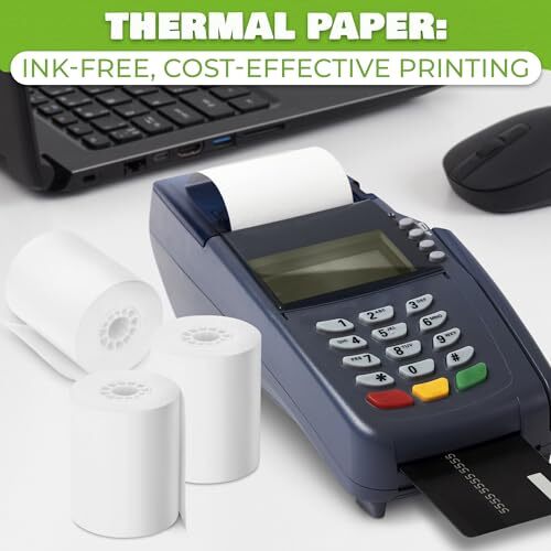 Calculator Tape 3 Pack - 35761 Adding Machine Tape 2 1/4 Inch x 85 ft ...