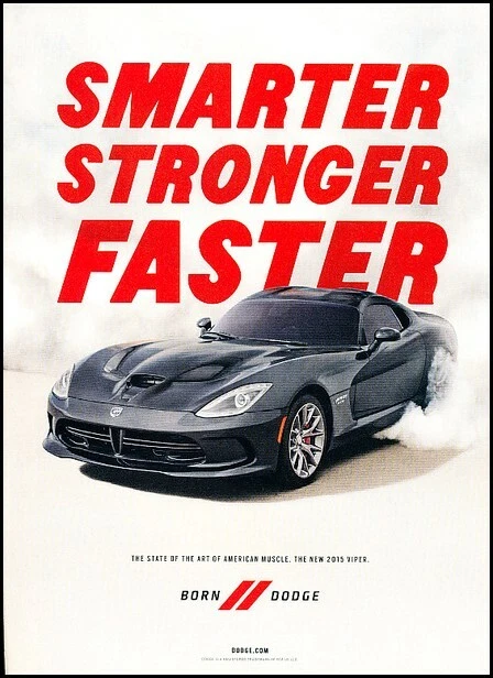 Srt Viper Ads