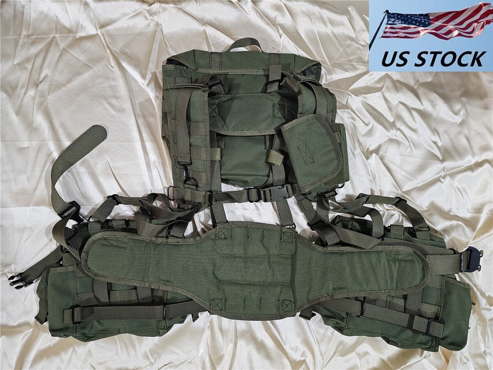 Russian SMERSH M1 Tactical Chest Rig Molle Set AT Green Set For 7.62 | eBay