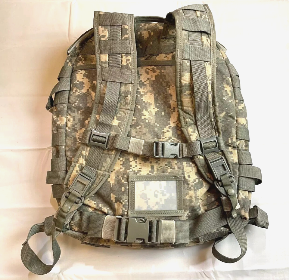 US Military ACU 3 DAY ASSAULT PACK Bug Out Bag COMPLETE USGI VGC w ...