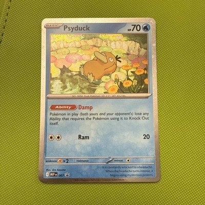 Psyduck 007 Black Star Promo Mega Evolution Pokemon TCG | eBay
