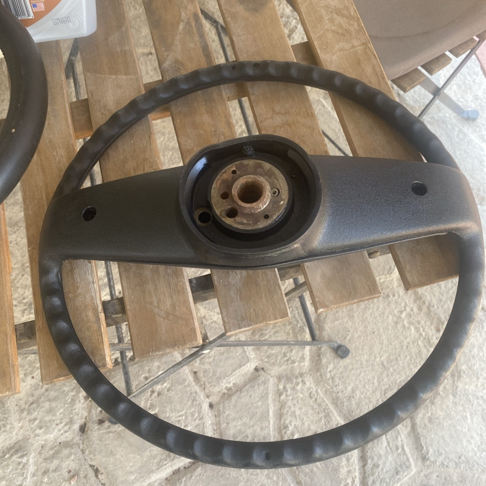 71 72 1971 1972 chevy Nova Standard Steering Wheel Black | eBay