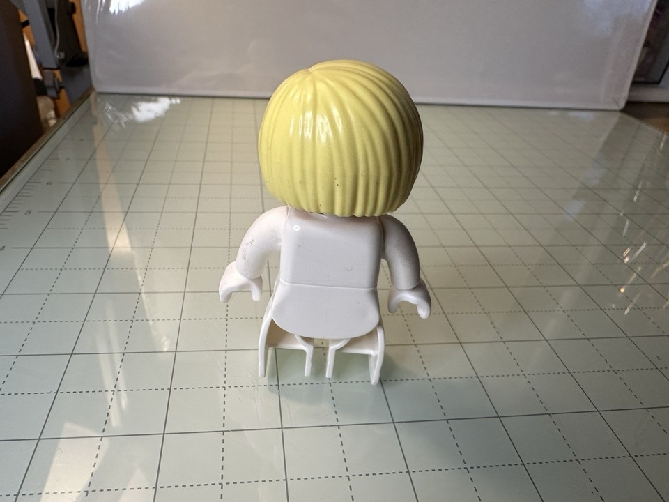 Lego Duplo Blonde Astronaut Woman Lady NASA Space Ship Rocket 2.5 ...