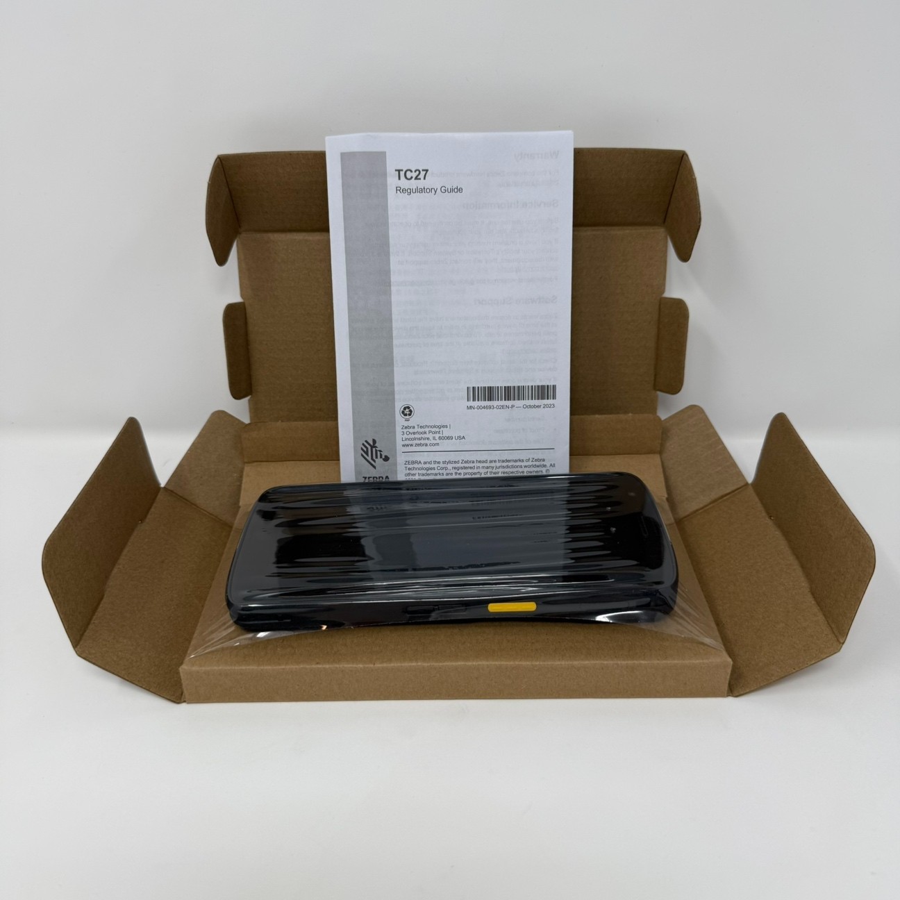 NEW Zebra TC27 Android Handheld Barcode Scanner WCMTA-T27B6ABC2-NA WiFi ...