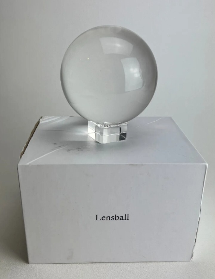 (193) Tensphy K9 Lensball Crystal Ball with Stand Clear Photography ...