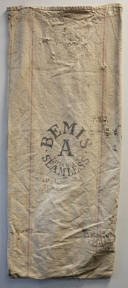 Bemis A Extra Heavy Seamless Vintage Cotton Feed Or Seed Sack | eBay