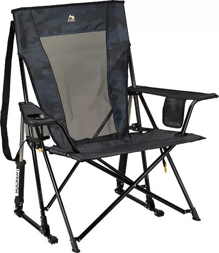 GCI Outdoor Comfort Pro Rocker Chair, Black Camo/Black | eBay