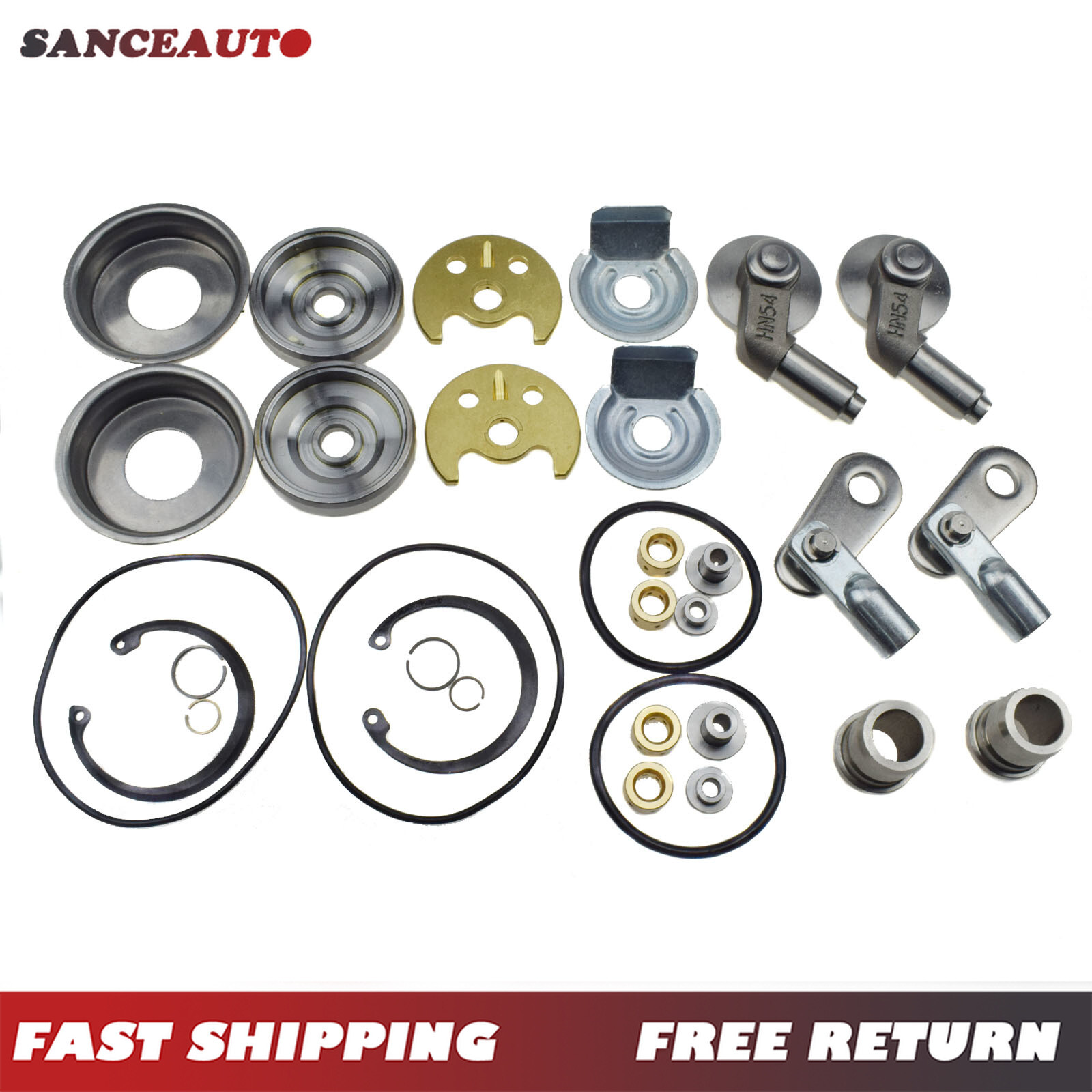 For BMW N54 TD03 TD02 Upgraded Turbo Rebuild Kit & Flapper Rebuild ...