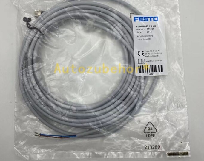 1 pcs New FESTO 541334 NEBU-M8G3-K-5-LE3 connecting cable | eBay