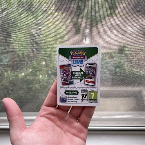One of a Kind Pokemon Code Card Missing Code Misprint | eBay