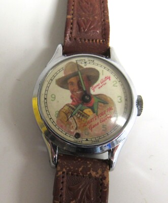The Official Gene Autry Six Shooter Watch in Original Box 1948 | eBay