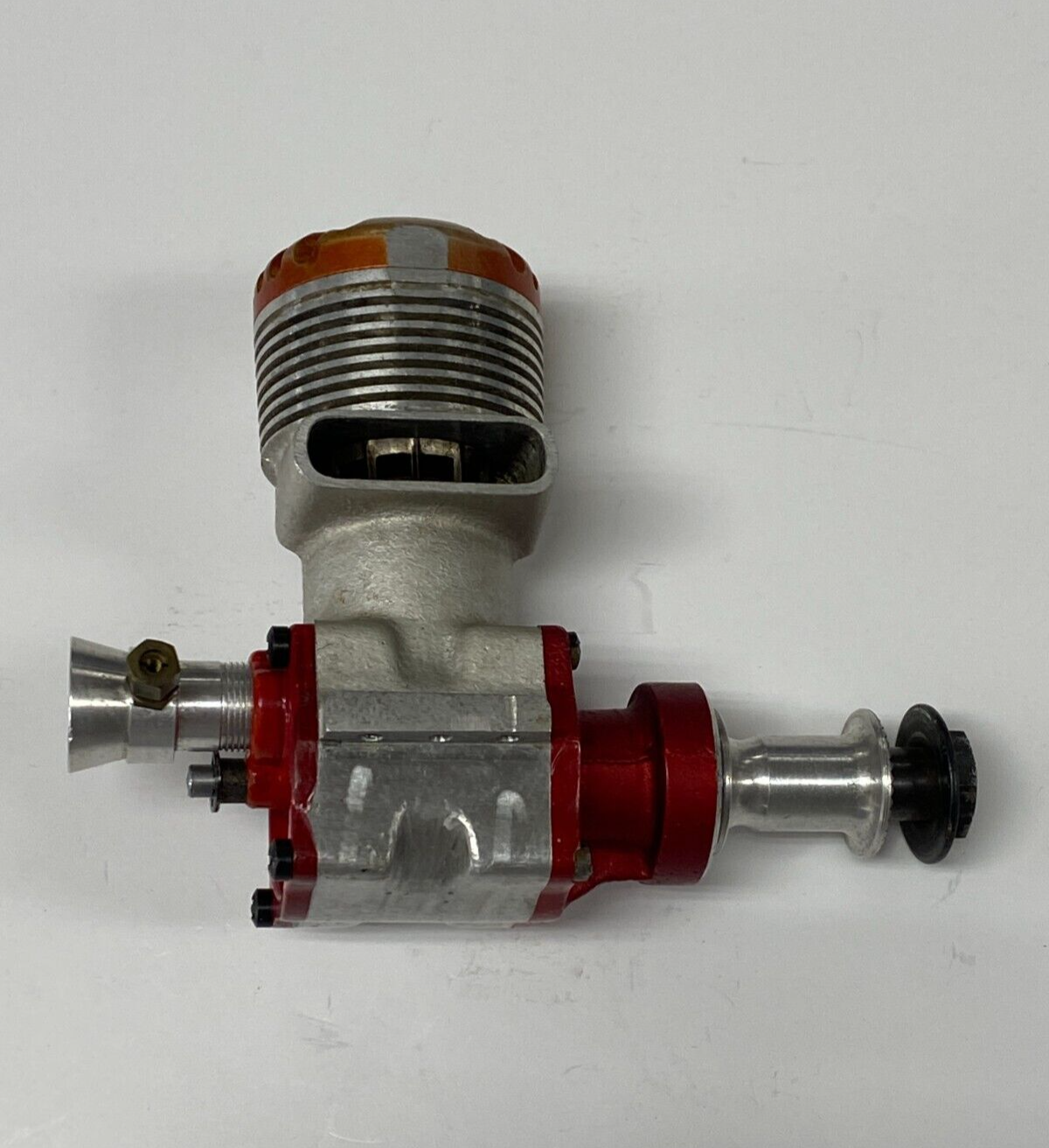 Vintage McCoy 60 Red Head Control Line Model Airplane Tether Car Engine ...