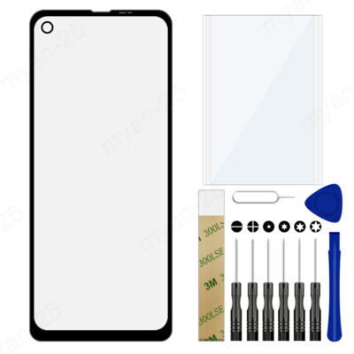 For Motorola Moto One Action XT2013-4 Front Outer Screen Glass Lens ...