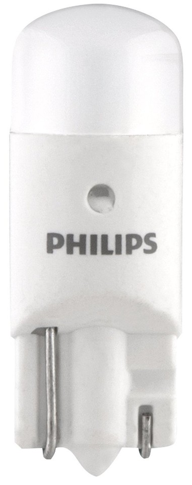 Philips 194 LED Bright White T10 Light bulbs 5050 W5W 2825 158 192 168 ...