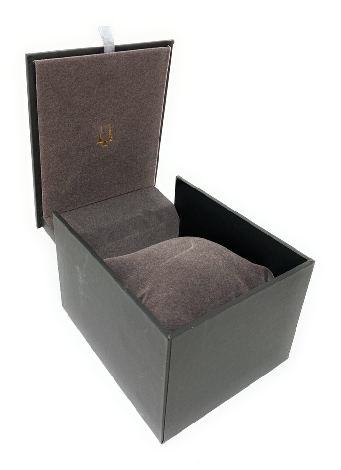 Bulova Watch Box Black Men's & Women's Display Storage Case 4x5x3 in | eBay