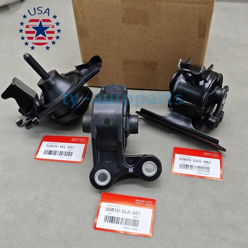 OEM Engine Mount Set 3Pcs For 2007-2008 Honda Fit A4537 A4552 AM500 USA ...