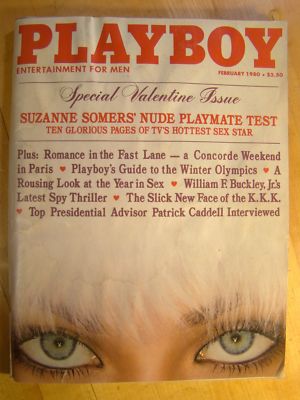 Playboy Magazine February 1980 Suzanne Somers Candace Collins Sandy ...