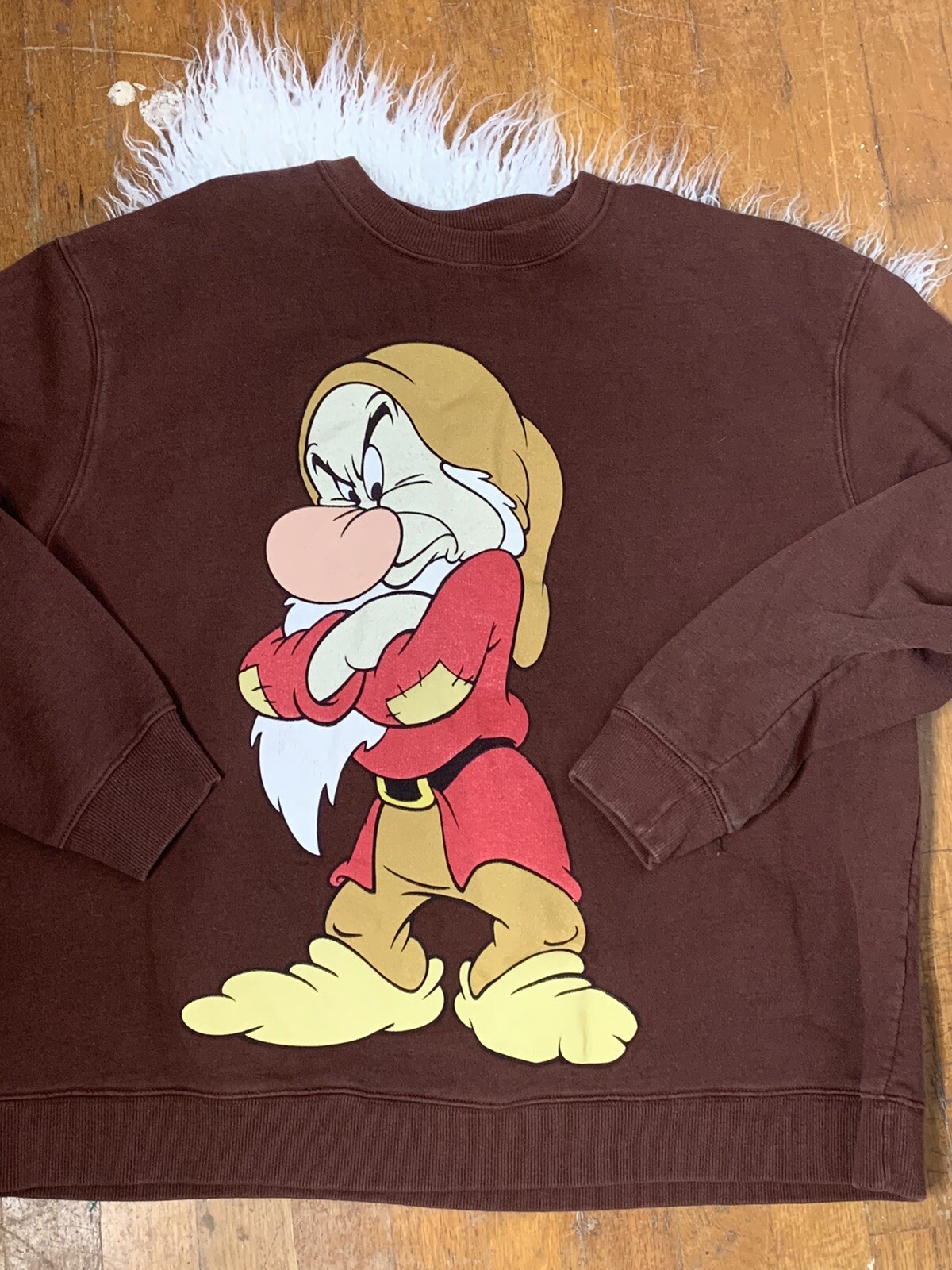 Vintage Disney Store Exclusive Womens Grumpy Sweatshirt Snow White ...
