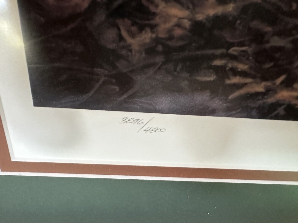 “Indian Summer” Signed Limited Edition Art By Terry Redlin. 1988. 3846/ ...