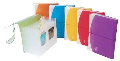 Filexec Free Standing Expanding File 13 Pockets Letter Asst Colors ...